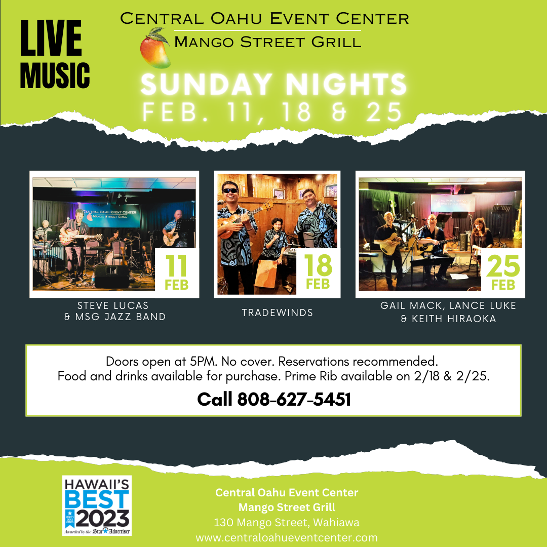 COEC Events – Central Oahu Event Center