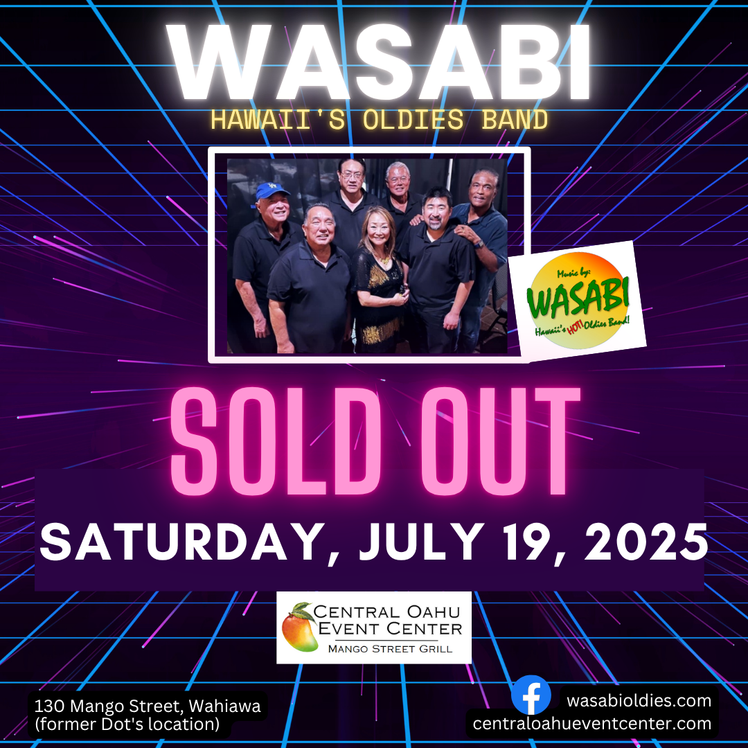 Entertainment Schedule – Central Oahu Event Center