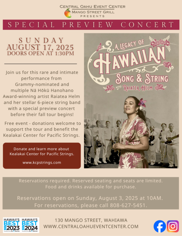 Central Oahu Event Center